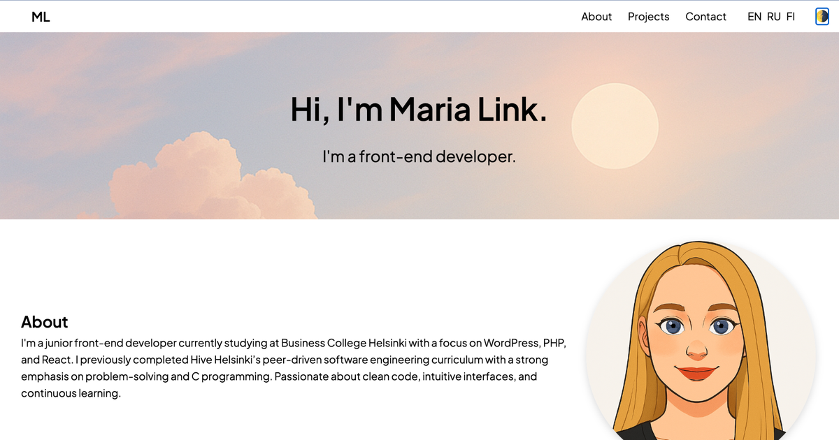 Maria Link — Portfolio
